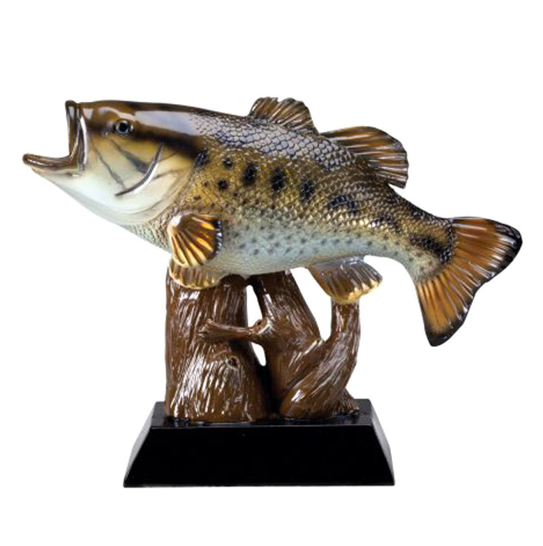 Fish Trophy | Personalized Bass Fishing Award | 5.5 Inches Tall ...